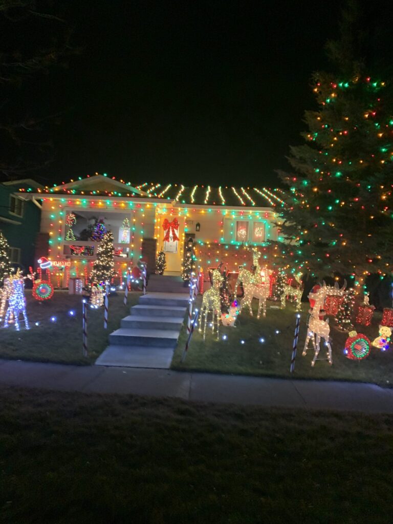 Santa’s runway - Holiday Light Display in T2Y 3H6, Canada