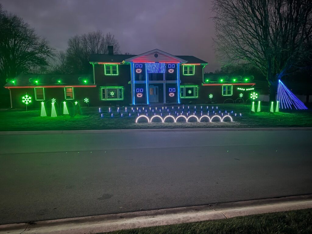 “Believe” Christmas Musical Light Show - Holiday Light Display in 46142 ...